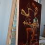 Musician Painting by Konstantin Kansky | Saatchi Art
