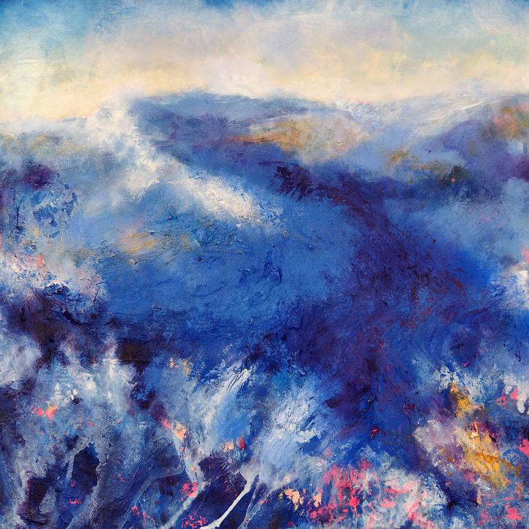 The Summit Painting by Jan Parsons | Saatchi Art