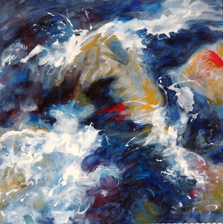 KOI Painting by Jan Parsons | Saatchi Art