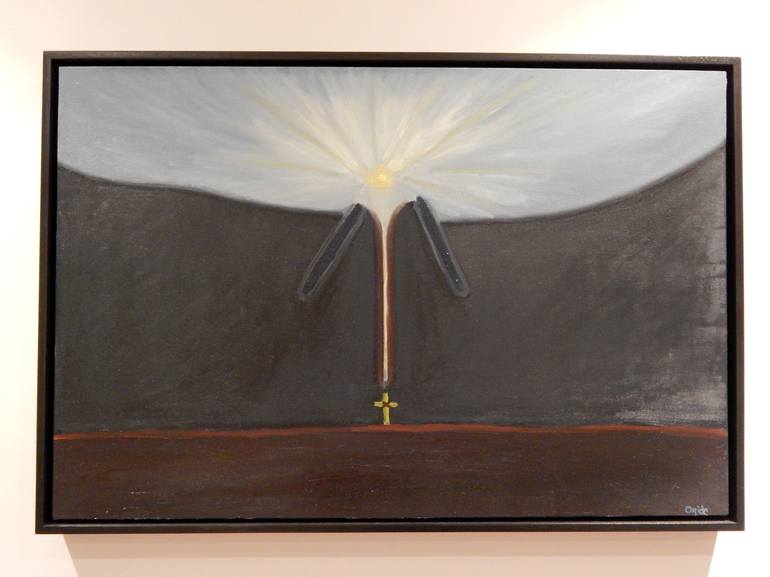 Hati - The Gateway Painting by Eduardo Oride | Saatchi Art