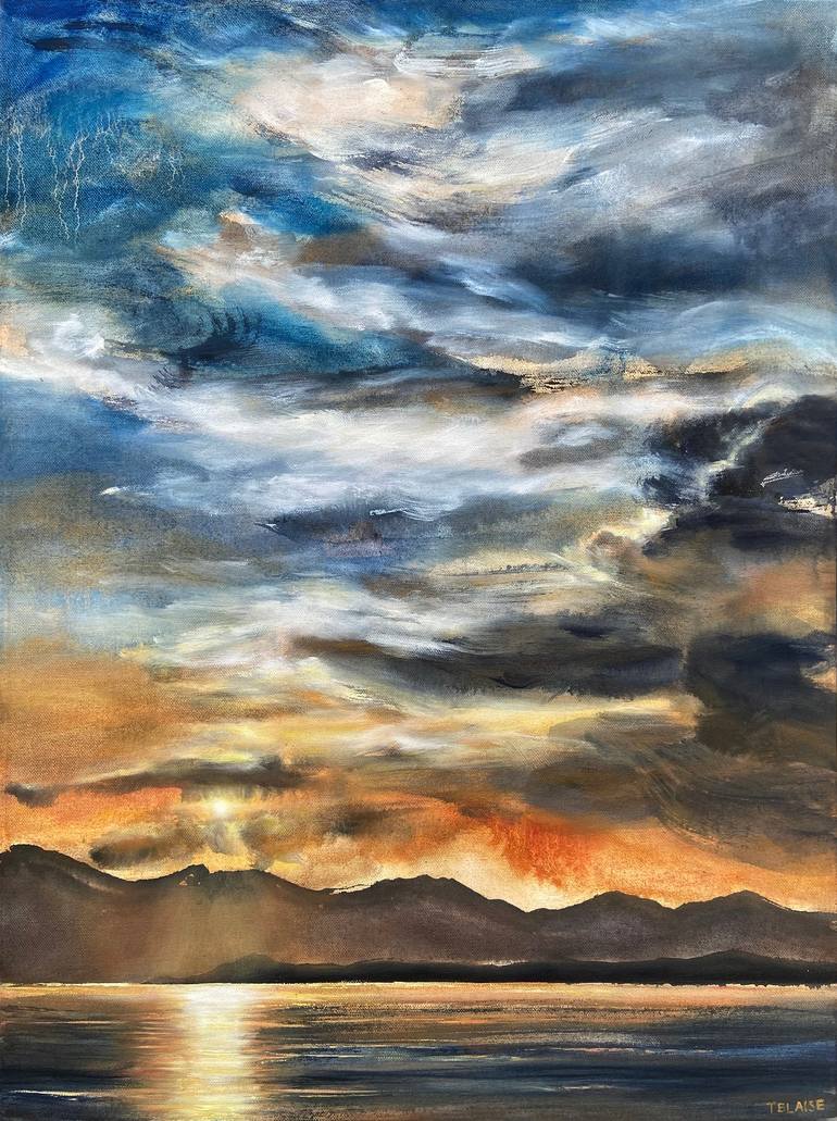 Veiled Light Painting by Tiffany Blaise | Saatchi Art