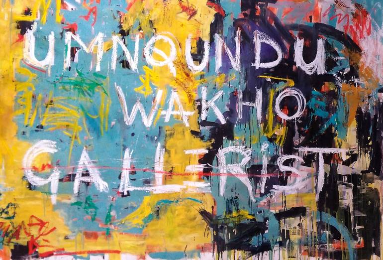 The gallery Painting by Ayanda Mabulu | Saatchi Art