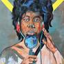 Female Soldier series Painting by Ayanda Mabulu | Saatchi Art
