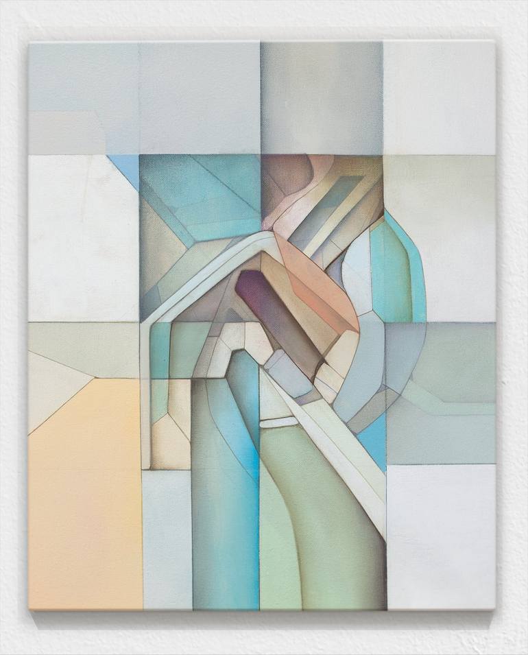 Lost Grid 1417 WH2 Painting by Evan Venegas | Saatchi Art
