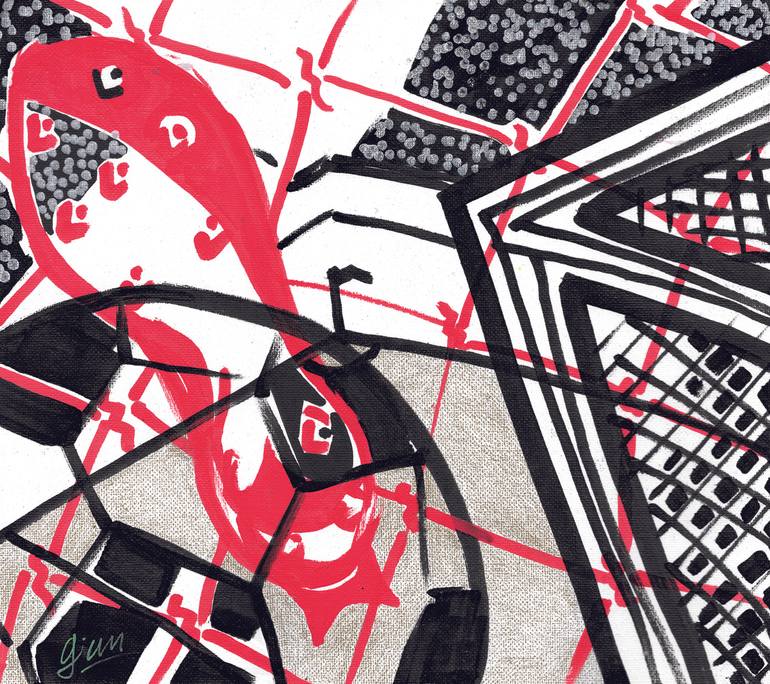 Tango-Alcohol Markers fine Art 23x30 cm Painting by Gian Piero Mary ...