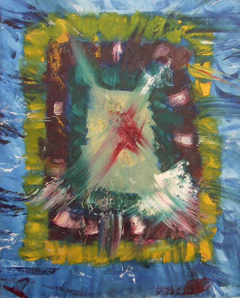 Shattered Painting by Lorne Redmond | Saatchi Art