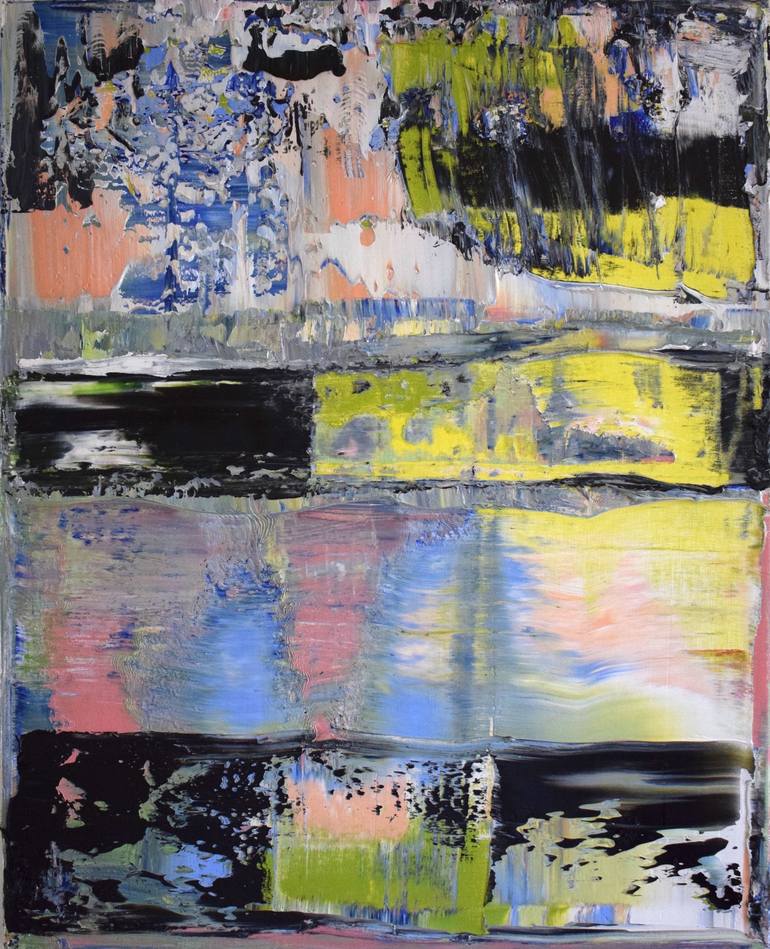 Aleatory Outside Unfolding Painting by Jay Schaffer | Saatchi Art