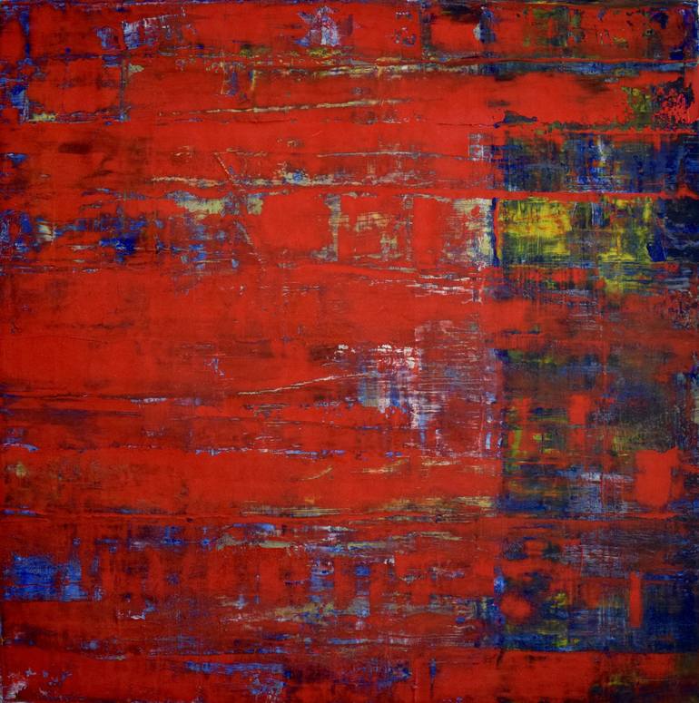 Resistance Red Deluge #18-3 Painting by Jay Schaffer | Saatchi Art