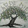 Carpe Diem Love Tree Drawing by Aaron Bombalicki | Saatchi Art
