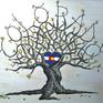 Carpe Diem Love Tree Drawing by Aaron Bombalicki | Saatchi Art