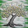 Meditate Love Tree Drawing by Aaron Bombalicki | Saatchi Art