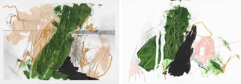 Balmoral Diptyque Drawing by Natalia Munsayac | Saatchi Art