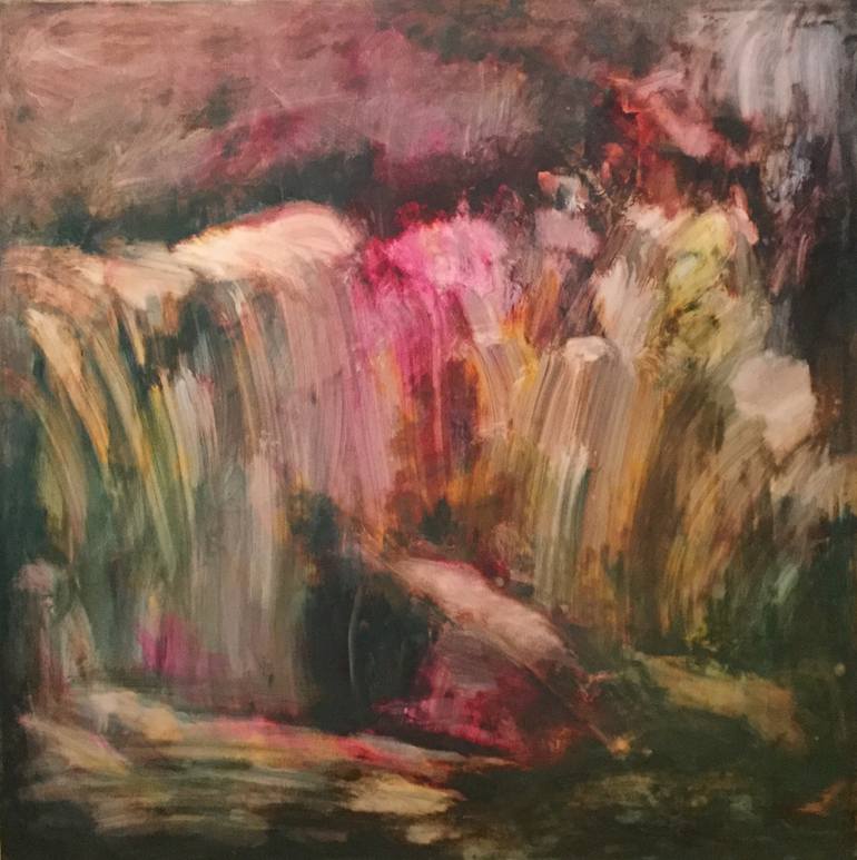 falls Painting by Li Fu | Saatchi Art