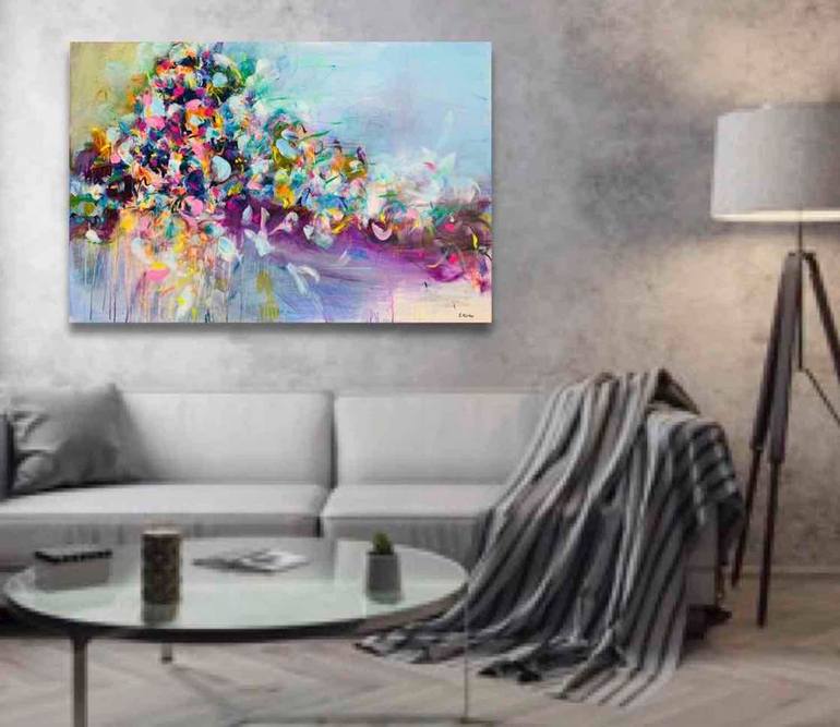 Undulation Painting by Stefanie Kirby | Saatchi Art