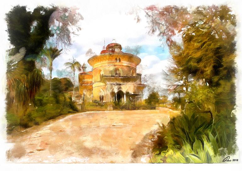 Palacio de Monserrate Painting by Christopher Cosgrove | Saatchi Art