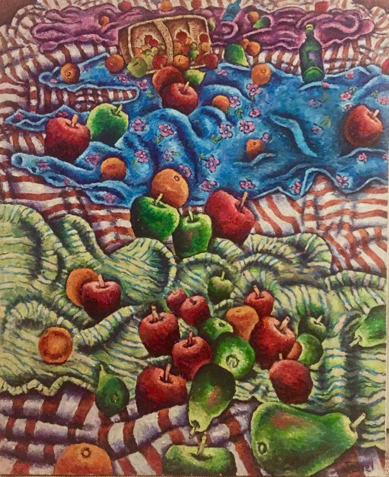 Cornucopia Painting by Robert Jessel | Saatchi Art