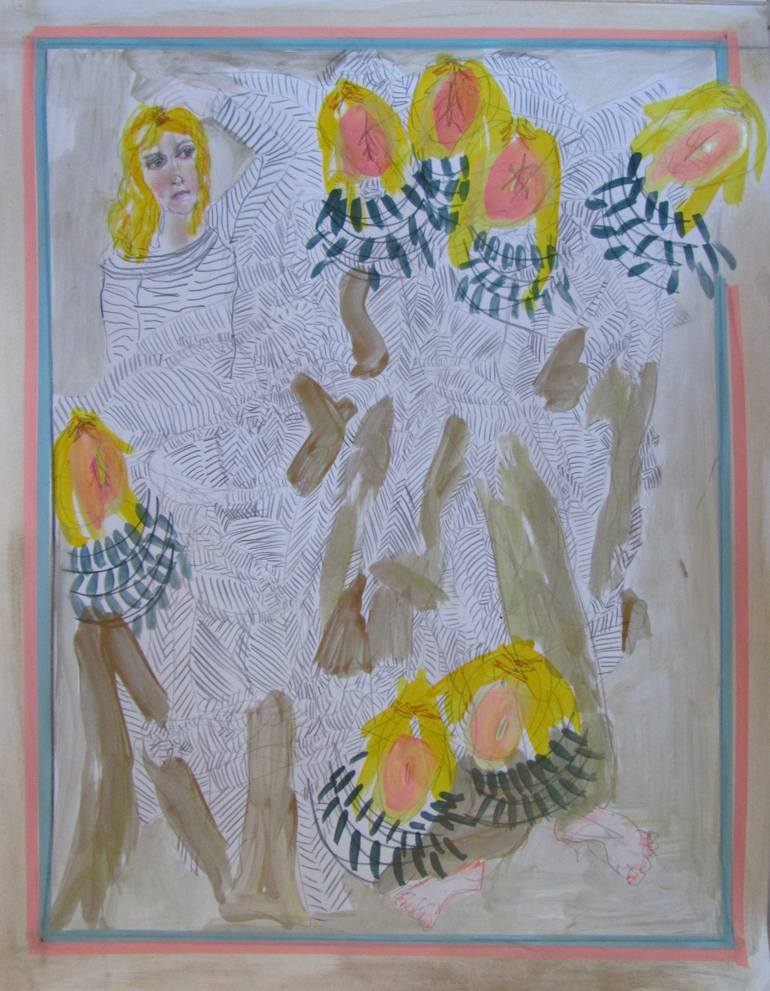 Worry, Stress and Anxiety Painting by Eileen Dalessio | Saatchi Art