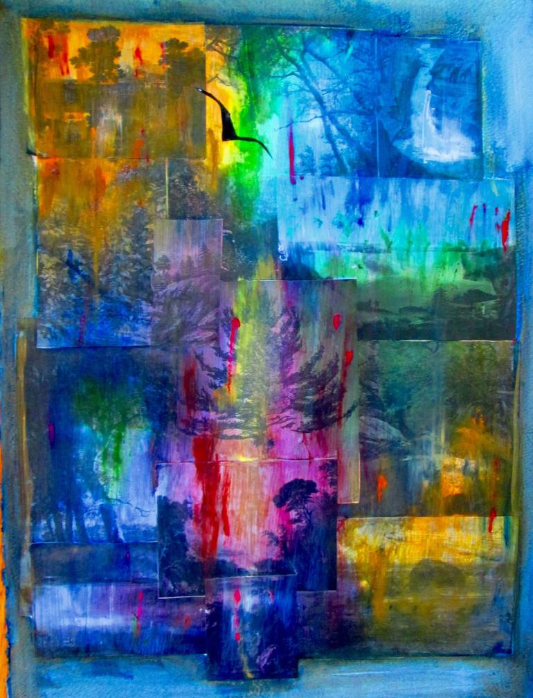 Climate Change #8 Collage by Eileen Dalessio | Saatchi Art