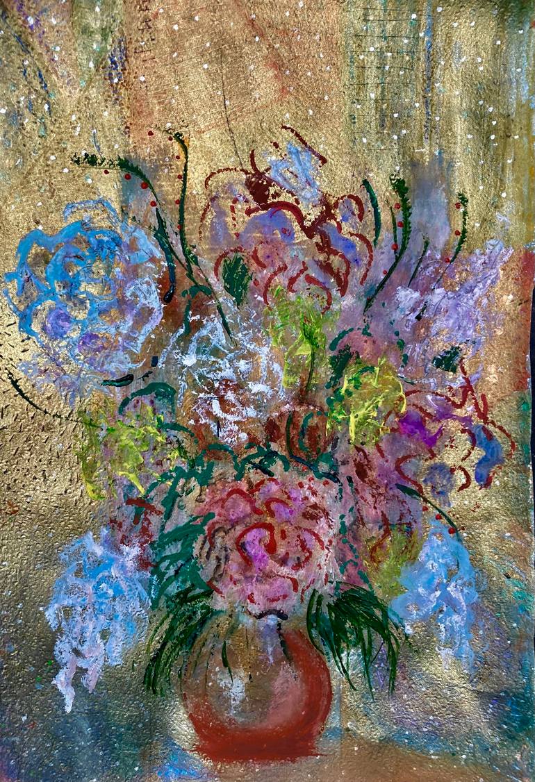 Flower Power 4 Painting by Eileen Dalessio | Saatchi Art