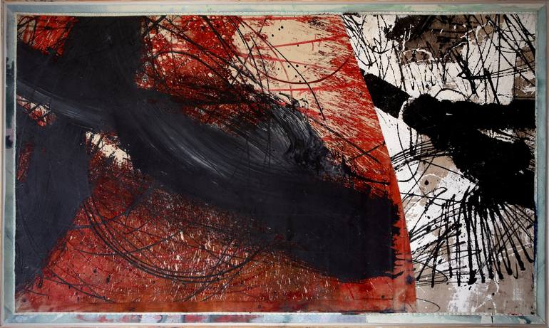 The Meeting Point Painting by Jon Wall | Saatchi Art