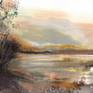 First Rays Painting by David Louis | Saatchi Art