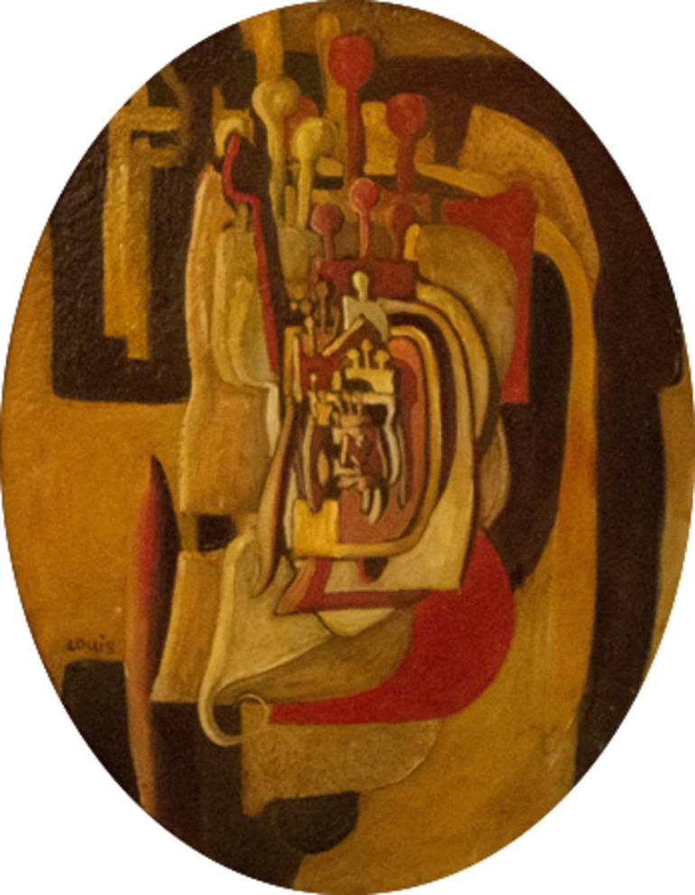 Hebrew Letters II Painting by David Louis | Saatchi Art