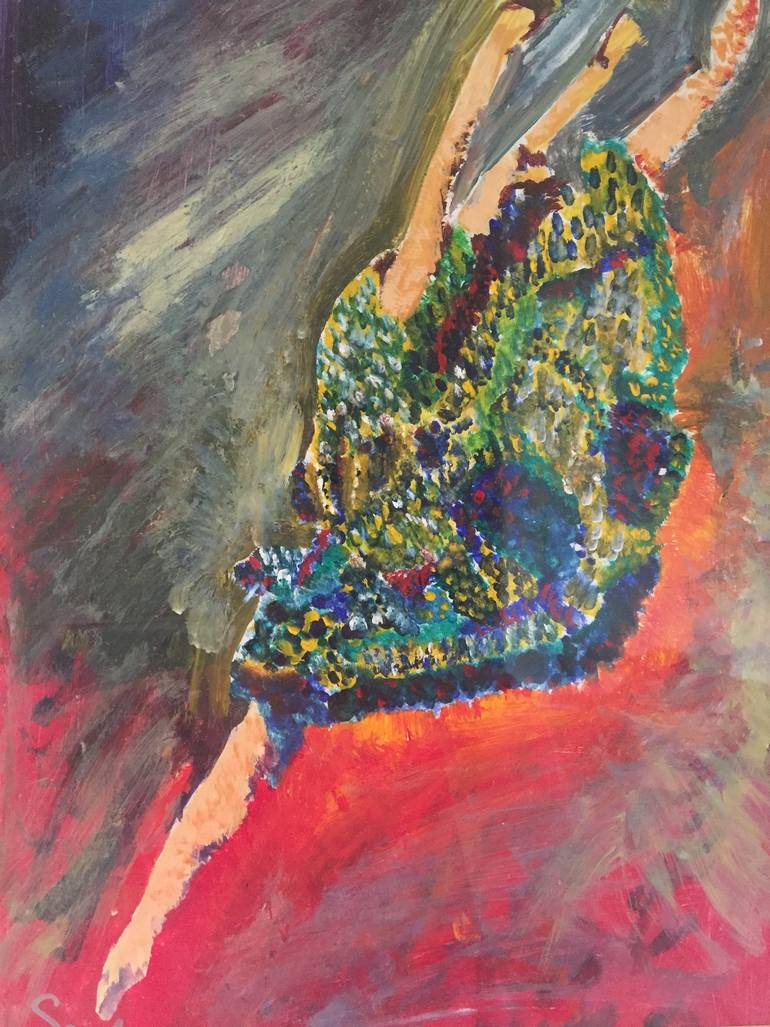 Burst Painting by Sarah Hancock | Saatchi Art