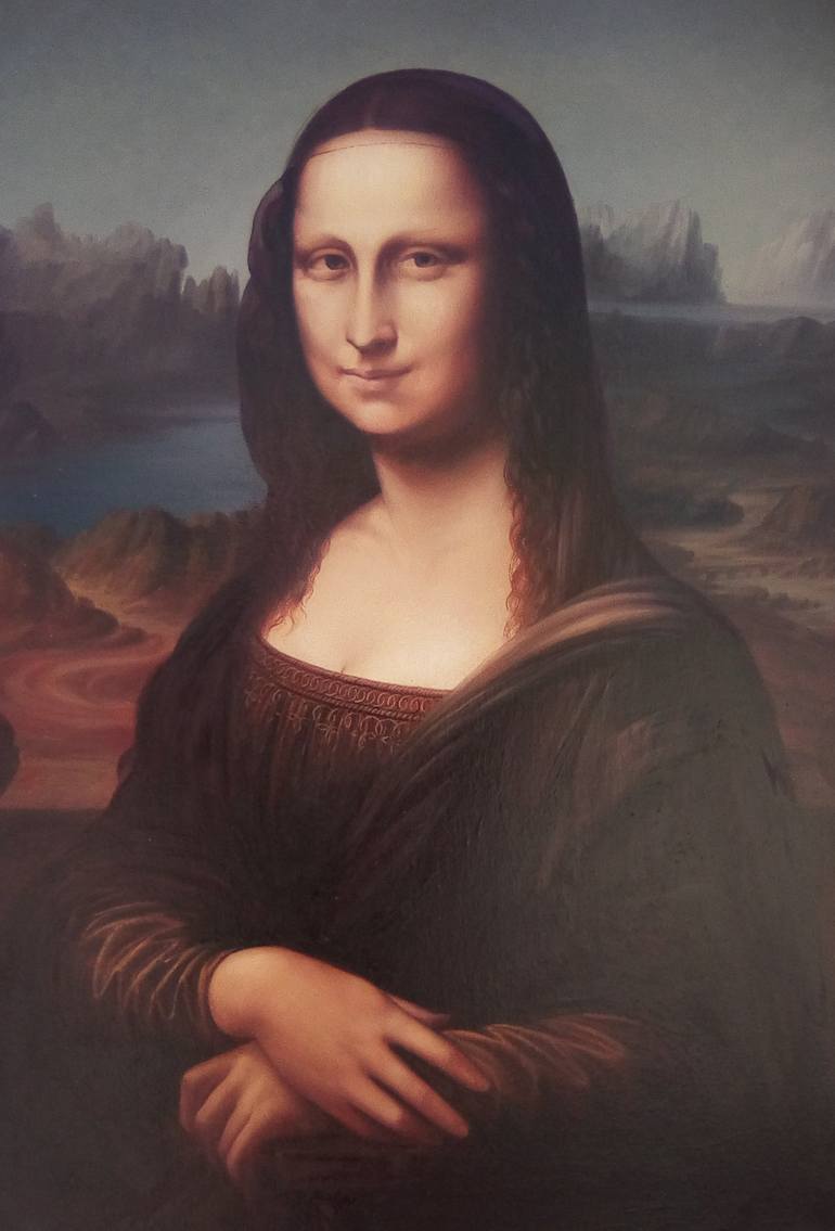Original Mona Lisa Full Painting