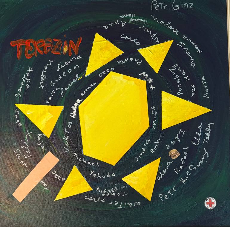 Terezin Painting by Alan Lucks | Saatchi Art