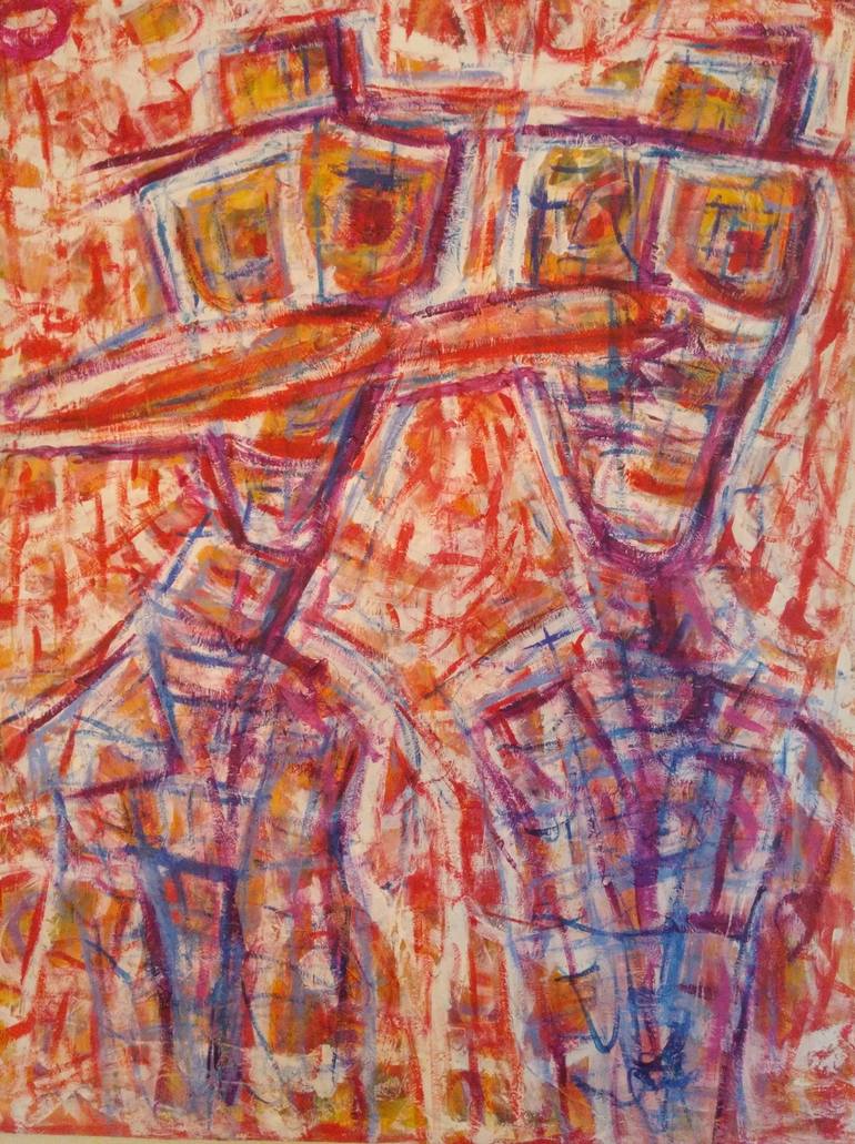 2 tribleys Painting by Gavin Mc Groggan | Saatchi Art