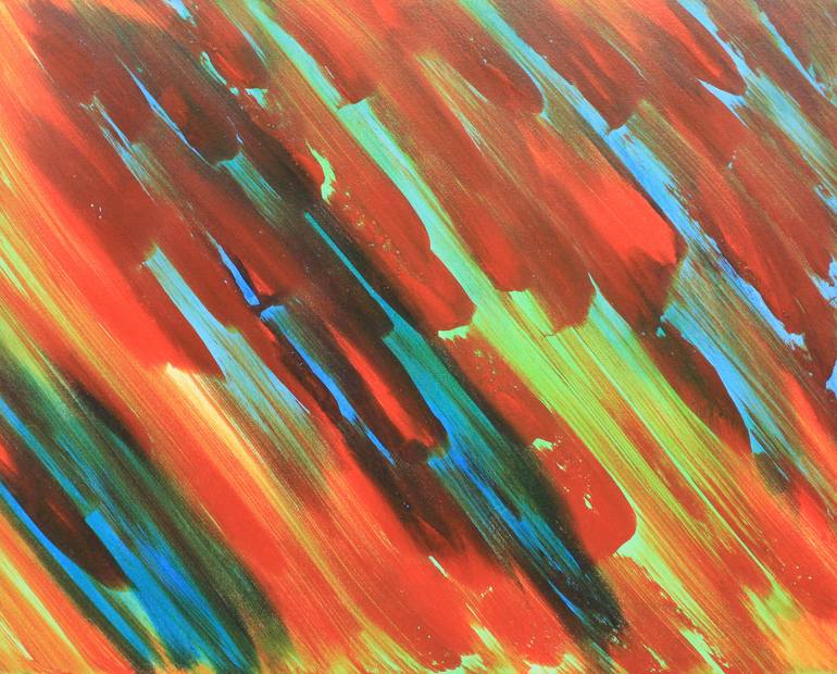 Kuller Downpour Painting by Mark Finne | Saatchi Art