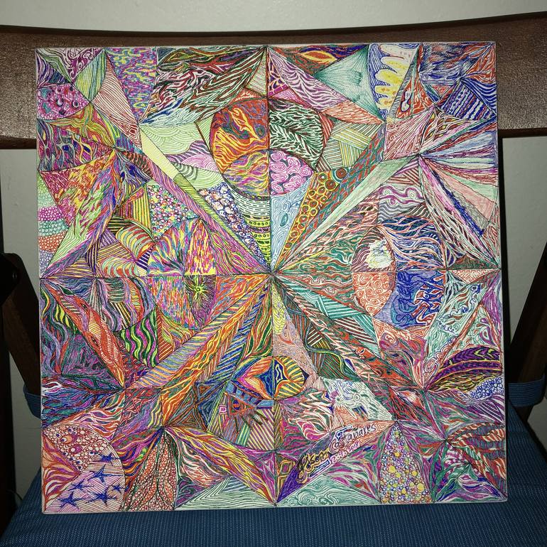 Art pattern Drawing by Jason Castanares | Saatchi Art