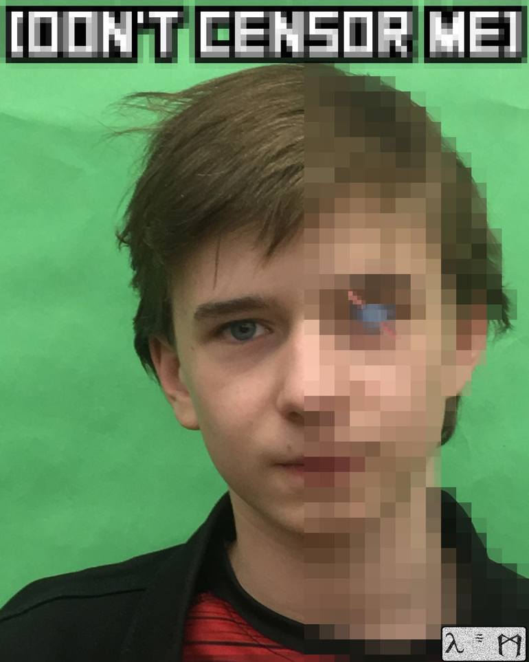 Altered Self Portrait Mixed Media by Liam Martin | Saatchi Art