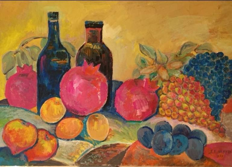 Naturmort Painting by Albert Karoyan | Saatchi Art