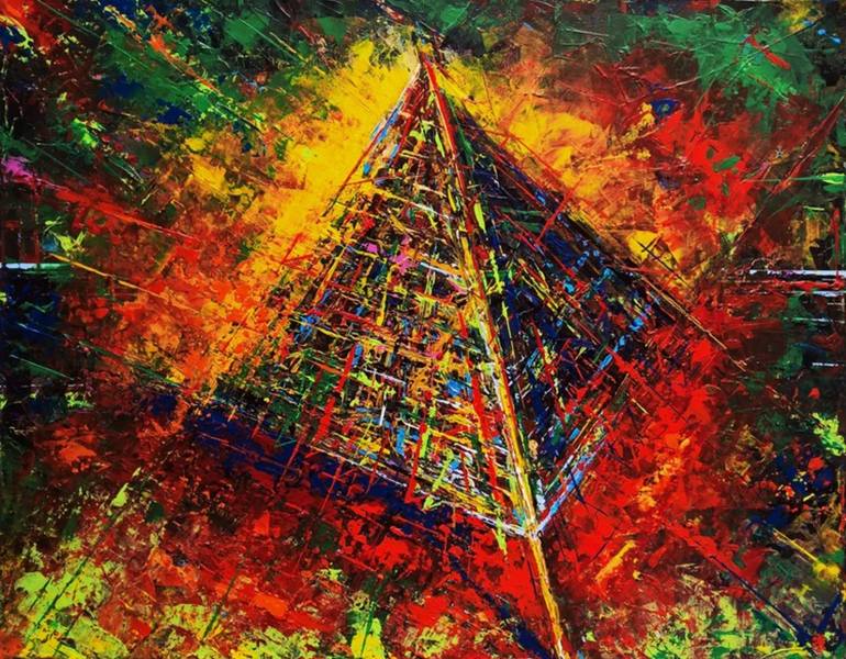 Structure-M Painting by Vitali Kozeratski | Saatchi Art