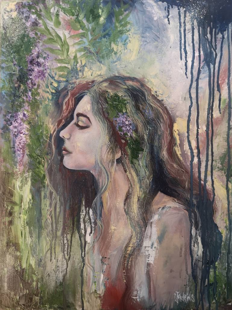 Aos Si (ees shee) Painting by Cherianne Dawn | Saatchi Art