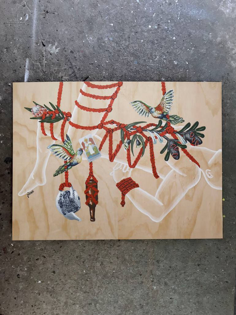 Temperance Painting by Pitok Art | Saatchi Art