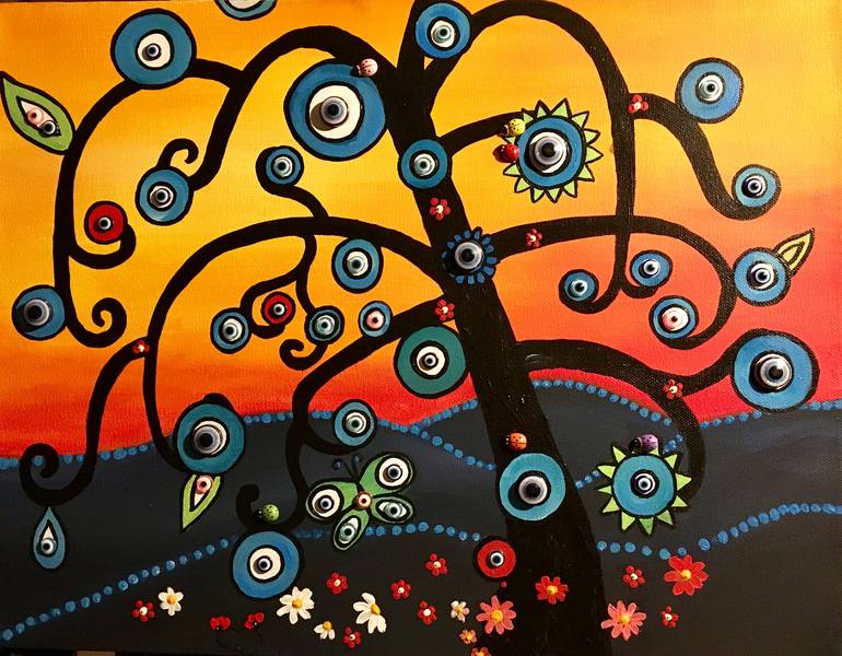 Good luck Painting by Dilek Tokgonul | Saatchi Art