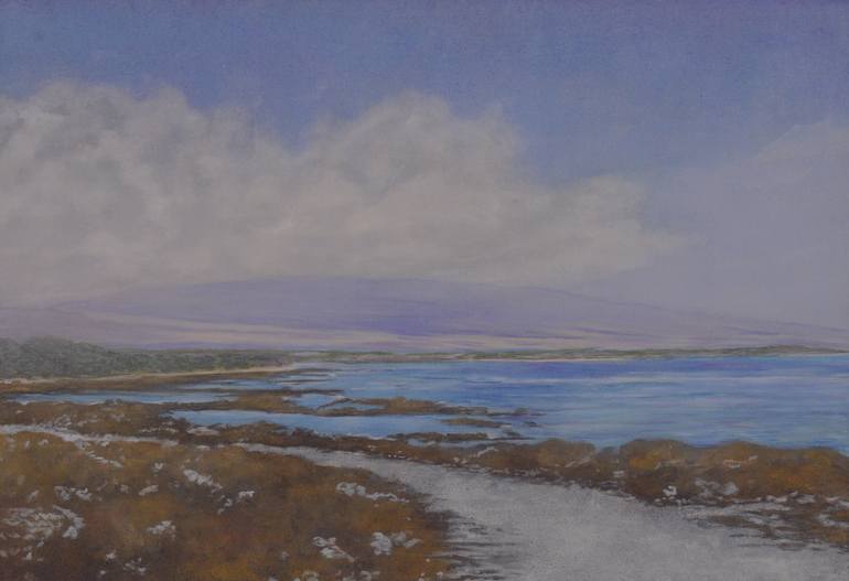 Pu'Uhonua II. Painting by Sharon Rosenfeld Scott | Saatchi Art