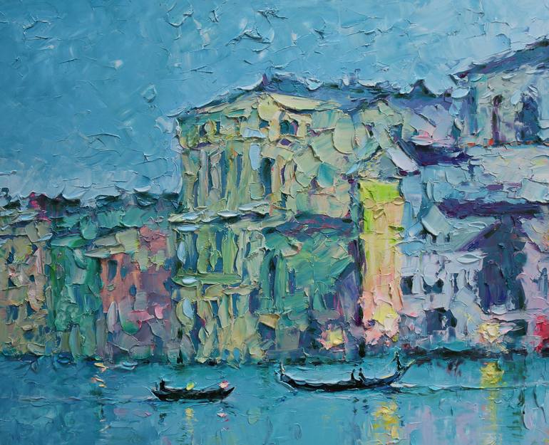 Venice, hello! Painting by Victor ORLY | Saatchi Art