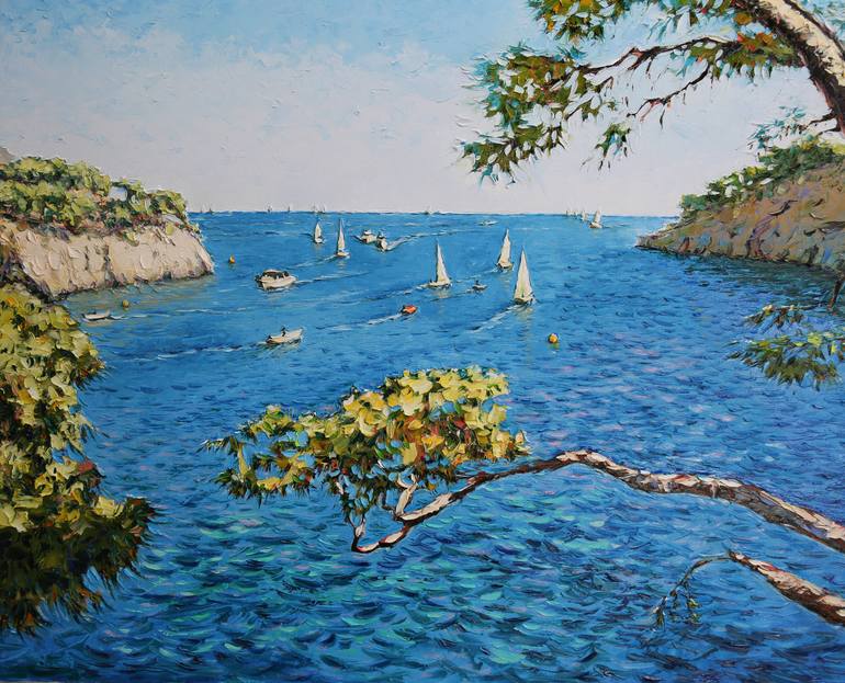 The weekend Painting by Victor ORLY | Saatchi Art