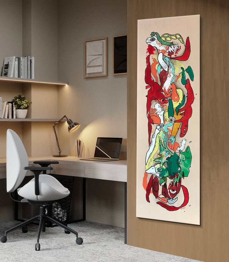 Diablitos Painting by Danilo Mileta | Saatchi Art