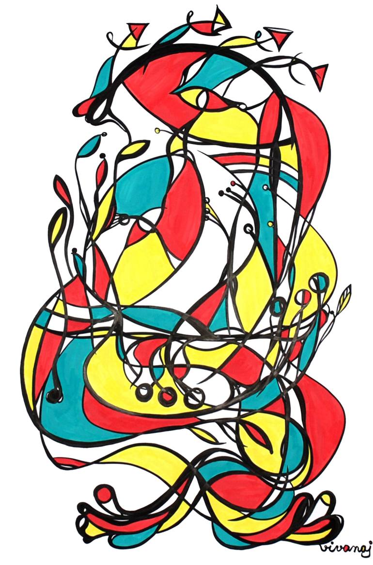 Making love Drawing by Vera Ivanaj | Saatchi Art