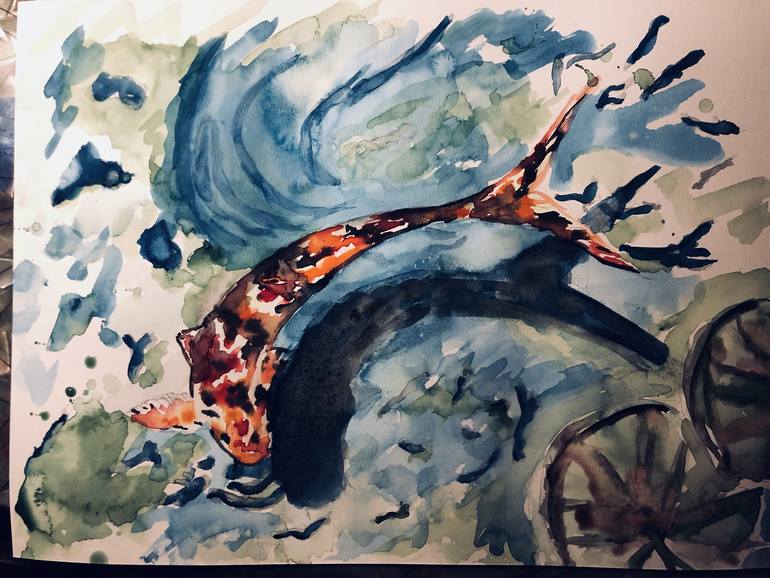 First Flight Painting by Rob Smitty | Saatchi Art