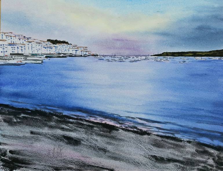 Cadaqués Painting by Carmen Alvarez | Saatchi Art