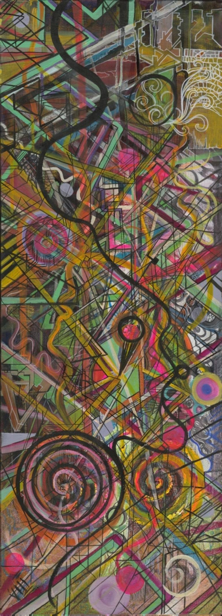 Separation Painting by Alhan Jeries Ashqar | Saatchi Art