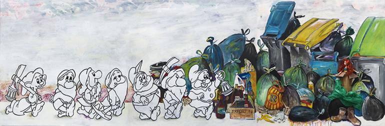 TRI SELECTIF Painting by Gil ADAMY | Saatchi Art