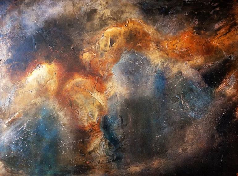 Into the Great Wide Open Painting by Lucy Suarez | Saatchi Art