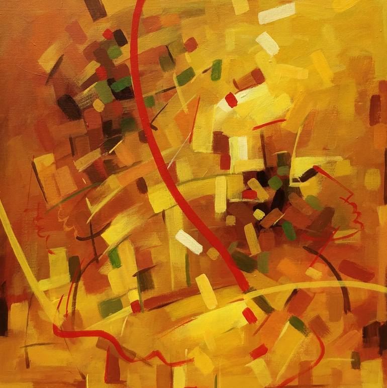 The emergence Painting by Manickavachagam Ponnusamy | Saatchi Art