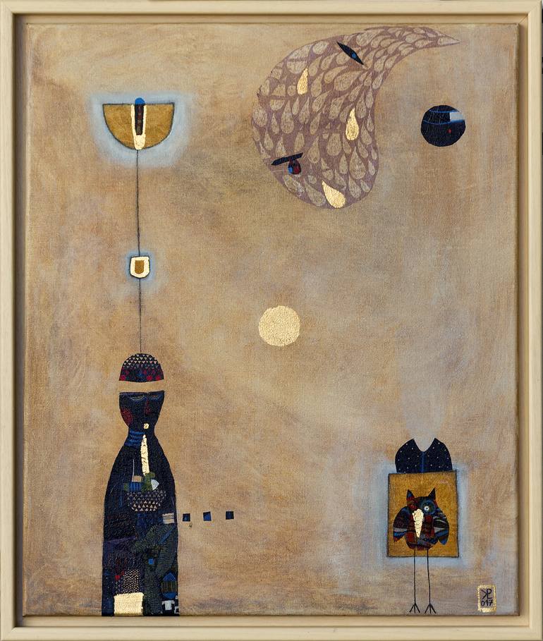 Manipulation of Thoughts Painting by Lona Verlich | Saatchi Art